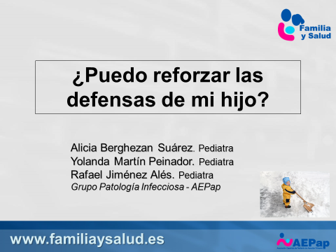 ¿Puedo reforzar las defensas de mi hijo? | Familia y Salud